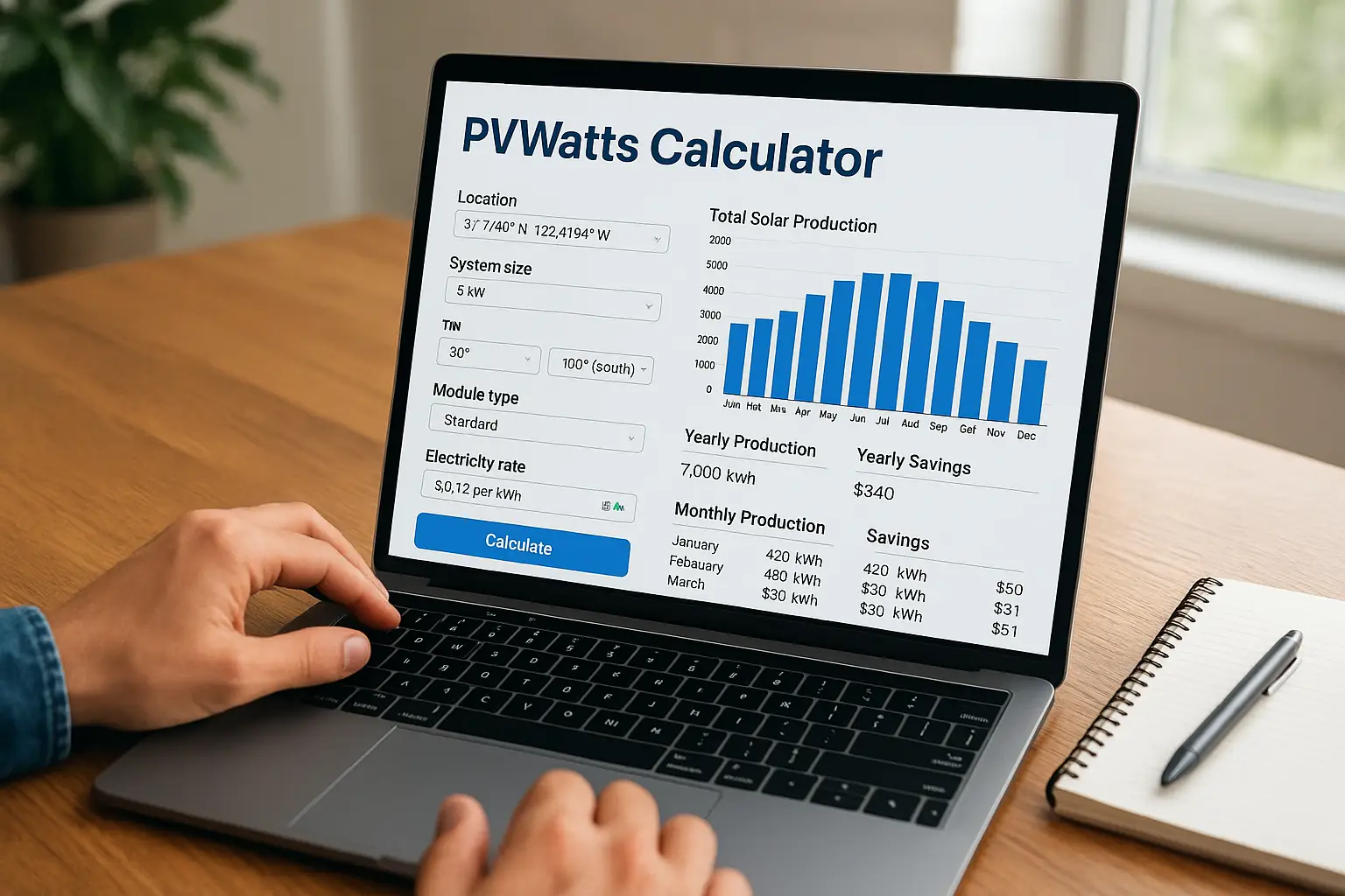 PVWatts Calculator: How To Estimate Solar Output & Savings - Sunflowers ...